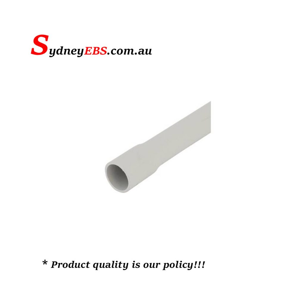 Conduit Grey Medium Duty Rigid PVC 4 Meter Length. (Pick up only ...